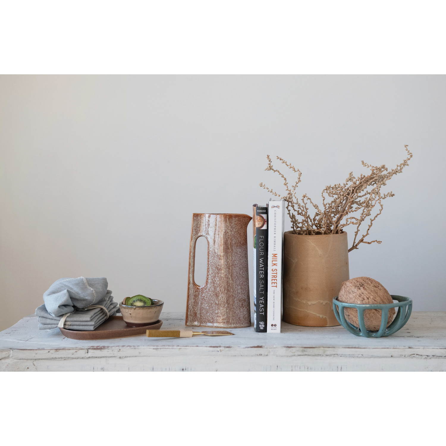 Stoneware Bowls with Reactive Glaze, Set of 4 | Creative Co-Op
