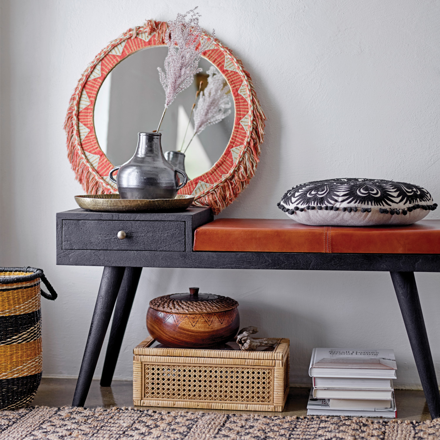 Display Boxes with Glass Lids, Set of 2